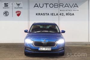 Синий Шкода Октавия 2021 в Рига, объемом двигателя 1.50 л и пробегом 99 тыс. км за 15990 €, фото 3 на AUTOMOTO.COM.LV