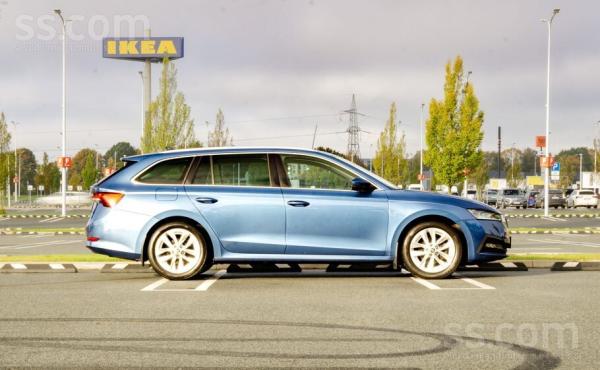 Blue Skoda Octavia 2021 in Riga, with an engine capacity of 1.50 L and mileage of 171 thousand km for 12990 €, photo 10 on AUTOMOTO.COM.LV