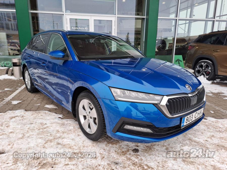 Blue Skoda Octavia 2022 in Tartu, with an engine capacity of 2.00 L and mileage of 89 thousand km for 20900 €, photo 1 on AUTOMOTO.COM.LV
