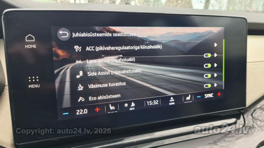 Zils Skoda Octavia 2022 Tallina, ar dzinēja tilpumu 2.00 L un nobraukumu 203 tūkst. km par 17895 €, foto 20 vietnē AUTOMOTO.COM.LV