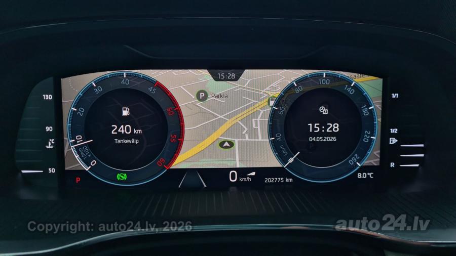 Zils Skoda Octavia 2022 Tallina, ar dzinēja tilpumu 2.00 L un nobraukumu 203 tūkst. km par 17895 €, foto 22 vietnē AUTOMOTO.COM.LV