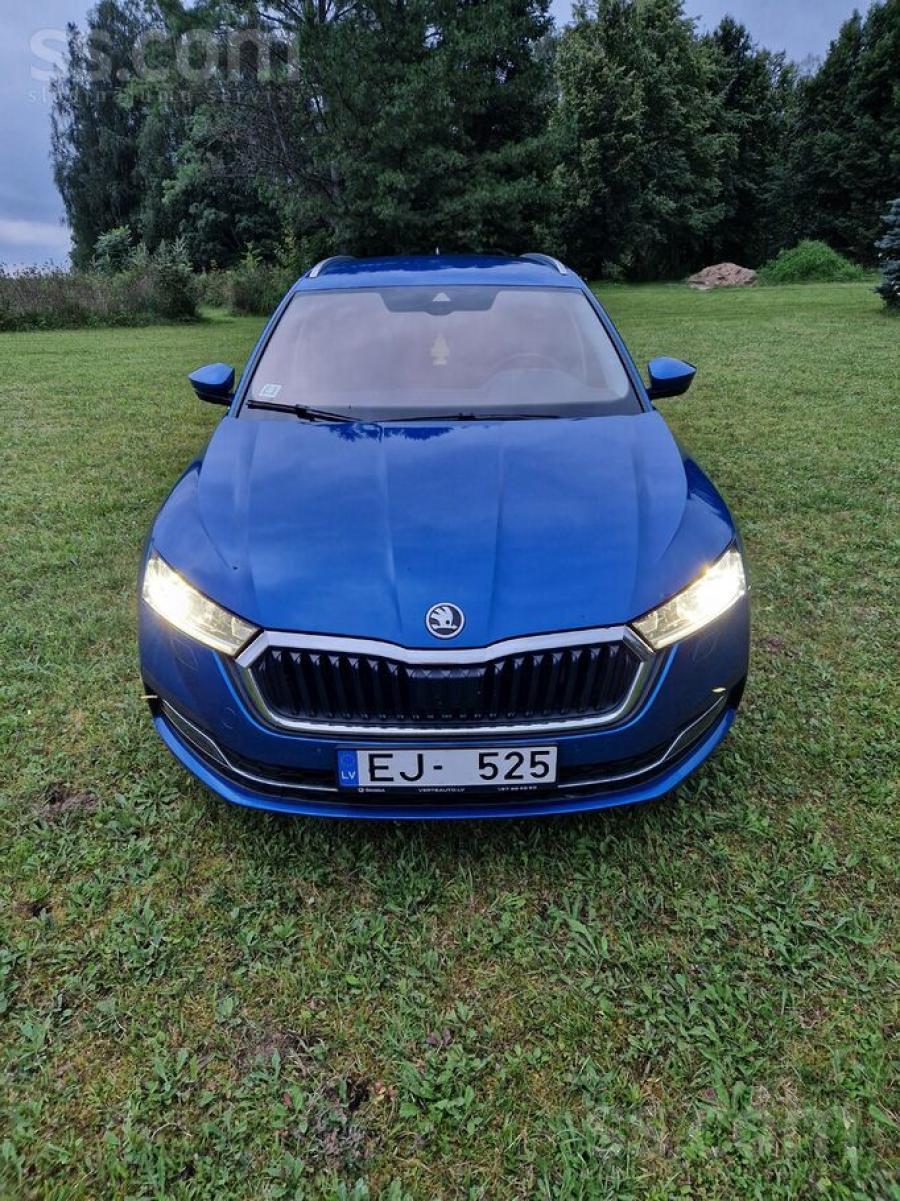 Zils Skoda Octavia 2022 Rīga, ar dzinēja tilpumu 1.50 L un nobraukumu 148 tūkst. km par 17200 €, foto 1 vietnē AUTOMOTO.COM.LV