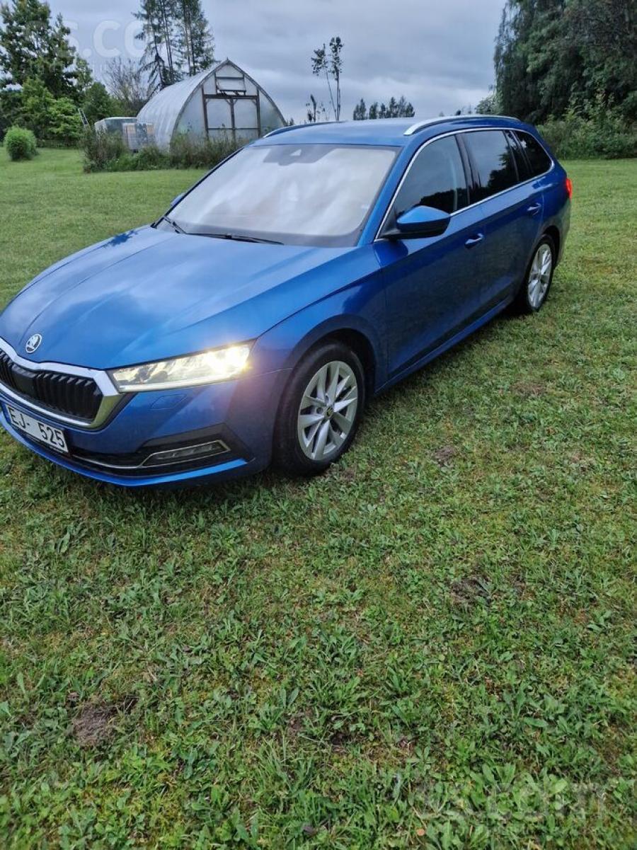 Zils Skoda Octavia 2022 Rīga, ar dzinēja tilpumu 1.50 L un nobraukumu 148 tūkst. km par 17200 €, foto 9 vietnē AUTOMOTO.COM.LV