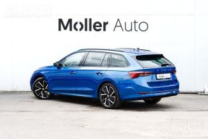 Blue Skoda Octavia 2022 in Riga, with an engine capacity of 1.40 L and mileage of 106 thousand km for 20950 €, photo 3 on AUTOMOTO.COM.LV