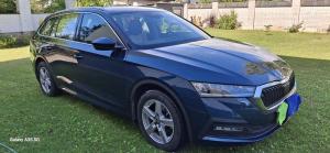 Blue Skoda Octavia 2022 in Vilnius, with an engine capacity of 1.50 L and mileage of 35 thousand km for 18000 €, photo 3 on AUTOMOTO.COM.LV