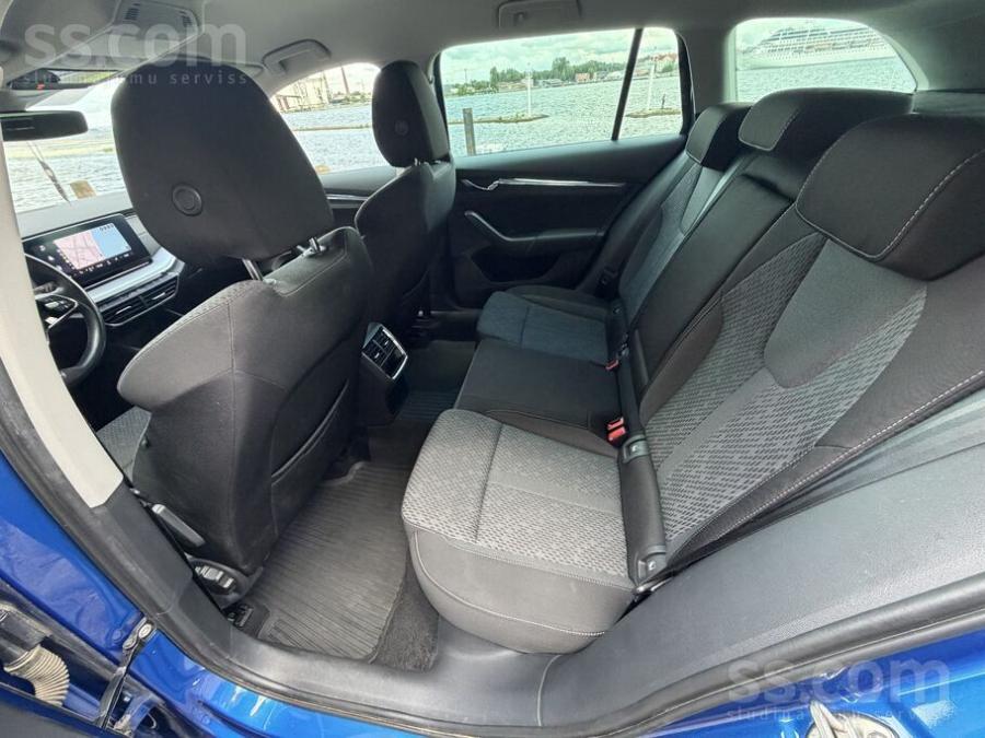 Zils Skoda Octavia 2022 Rīga, ar dzinēja tilpumu 1.50 L un nobraukumu 166 tūkst. km par 14500 €, foto 10 vietnē AUTOMOTO.COM.LV