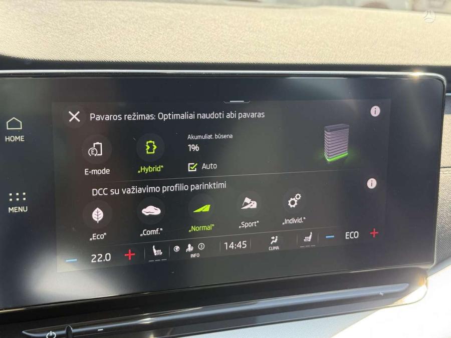 Zils Skoda Octavia 2022 Viļņa, ar dzinēja tilpumu 1.40 L un nobraukumu 202 tūkst. km par 13999 €, foto 30 vietnē AUTOMOTO.COM.LV