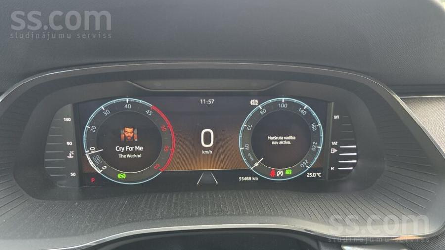 Zils Skoda Octavia 2022 Rīga, ar dzinēja tilpumu 2.00 L un nobraukumu 56 tūkst. km par 20500 €, foto 5 vietnē AUTOMOTO.COM.LV