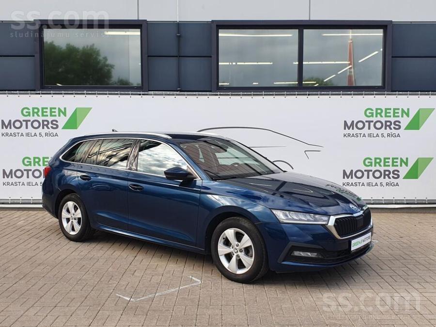 Blue Skoda Octavia 2022 in Riga, with an engine capacity of 1.50 L and mileage of 99 thousand km for 16500 €, photo 3 on AUTOMOTO.COM.LV