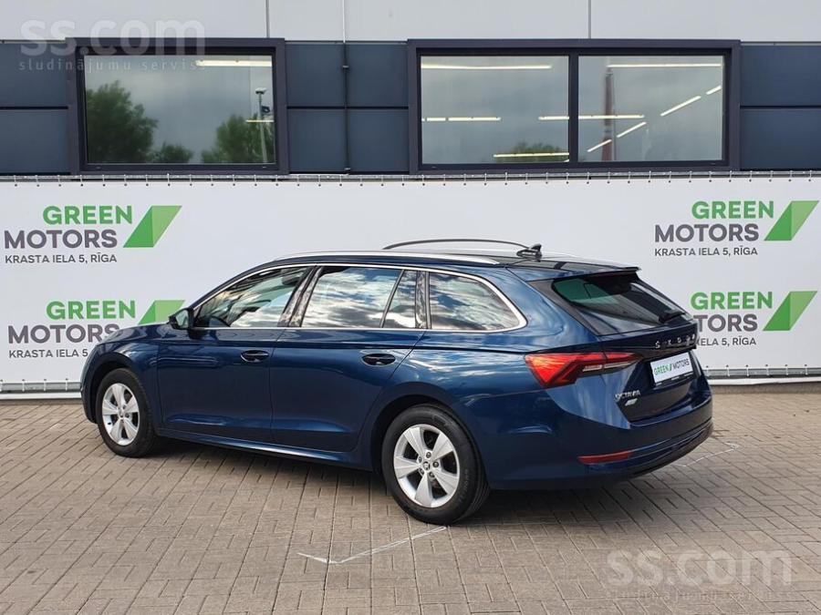 Blue Skoda Octavia 2022 in Riga, with an engine capacity of 1.50 L and mileage of 99 thousand km for 16500 €, photo 6 on AUTOMOTO.COM.LV