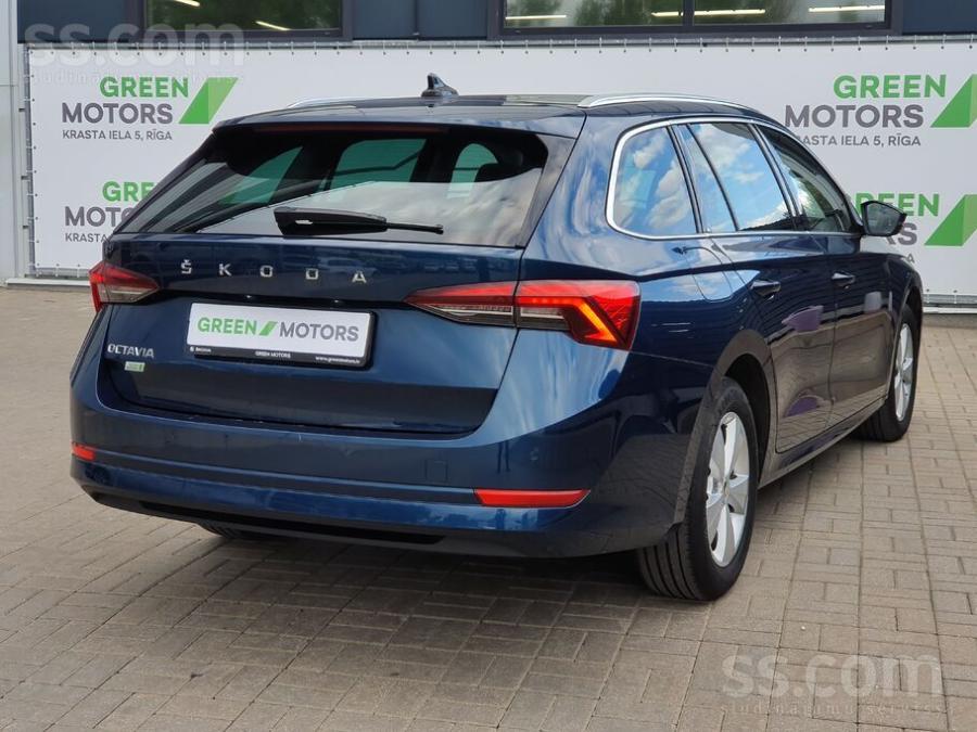 Blue Skoda Octavia 2022 in Riga, with an engine capacity of 1.50 L and mileage of 99 thousand km for 16500 €, photo 36 on AUTOMOTO.COM.LV