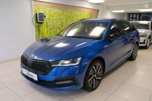 Blue Skoda Octavia 2022 in Vilnius, with an engine capacity of 1.40 L and mileage of 141 thousand km for 20700 €, photo  on AUTOMOTO.COM.LV