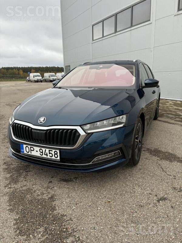 Blue Skoda Octavia 2022 in Riga, with an engine capacity of 2.00 L and mileage of 119 thousand km for 16800 €, photo 6 on AUTOMOTO.COM.LV