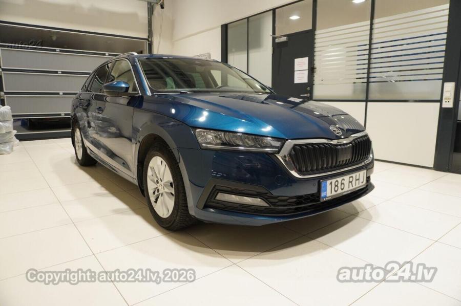 Zils Skoda Octavia 2023 Tallina, ar dzinēja tilpumu 1.50 L un nobraukumu 112 tūkst. km par 17900 €, foto 2 vietnē AUTOMOTO.COM.LV