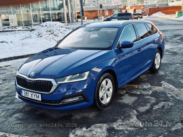 Zils Skoda Octavia 2023 Tallina, ar dzinēja tilpumu 1.50 L un nobraukumu 120 tūkst. km par 14950 €, foto  vietnē AUTOMOTO.COM.LV