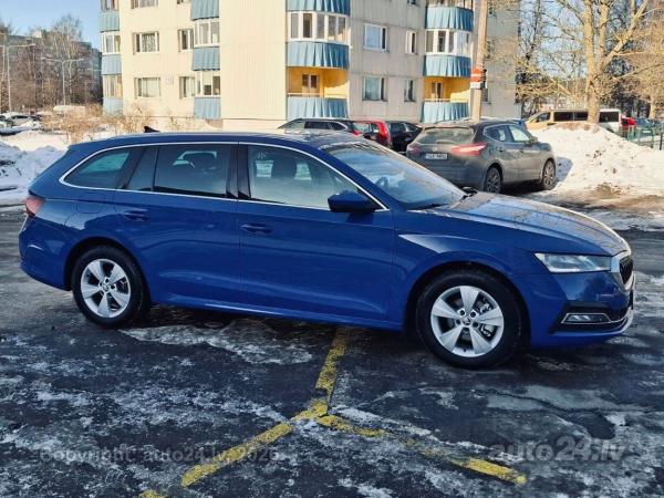 Blue Skoda Octavia 2023 in Tallinn, with an engine capacity of 1.50 L and mileage of 120 thousand km for 14950 €, photo 5 on AUTOMOTO.COM.LV