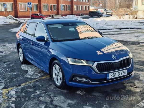 Blue Skoda Octavia 2023 in Tallinn, with an engine capacity of 1.50 L and mileage of 120 thousand km for 14950 €, photo 6 on AUTOMOTO.COM.LV