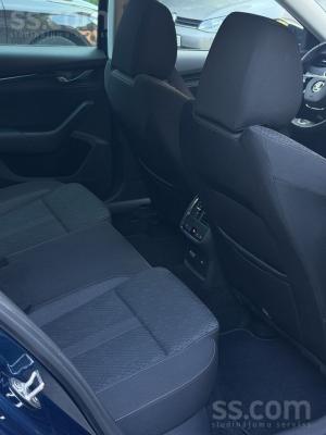Blue Skoda Octavia 2023 in Riga, with an engine capacity of 1.40 L and mileage of 35 thousand km for 24980 €, photo 13 on AUTOMOTO.COM.LV