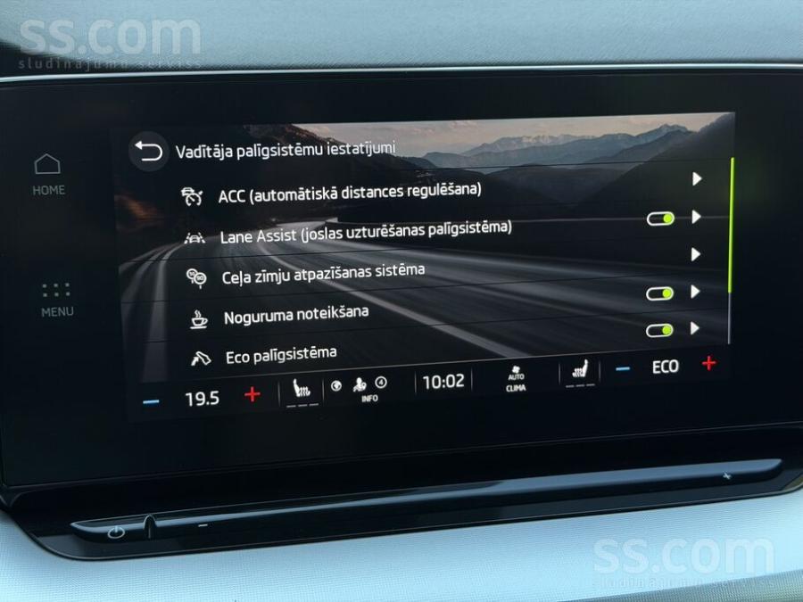Blue Skoda Octavia 2023 in Riga, with an engine capacity of 1.40 L and mileage of 35 thousand km for 24980 €, photo 25 on AUTOMOTO.COM.LV