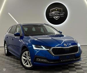 Zils Skoda Octavia 2023 Marijampole, ar dzinēja tilpumu 1.97 L un nobraukumu 123 tūkst. km par 21500 €, foto  vietnē AUTOMOTO.COM.LV