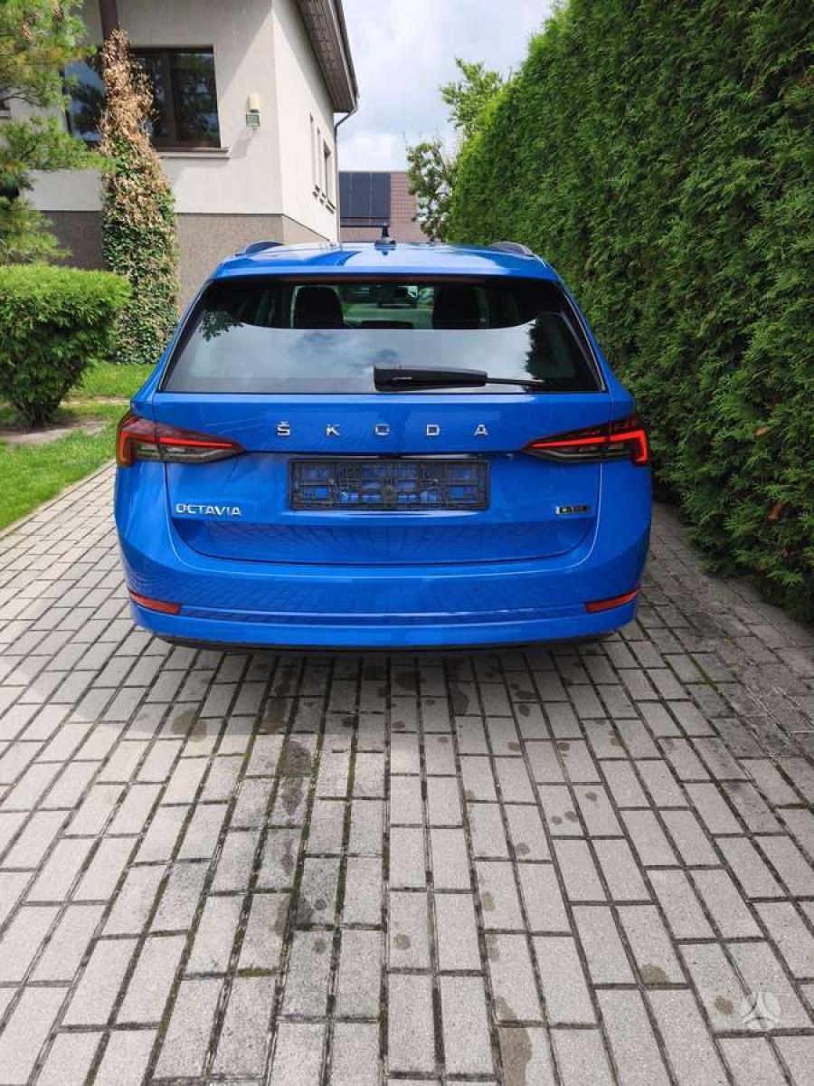 Blue Skoda Octavia 2023 in Kalvarija, with an engine capacity of 1.50 L and mileage of 125 thousand km for 15549 €, photo 10 on AUTOMOTO.COM.LV