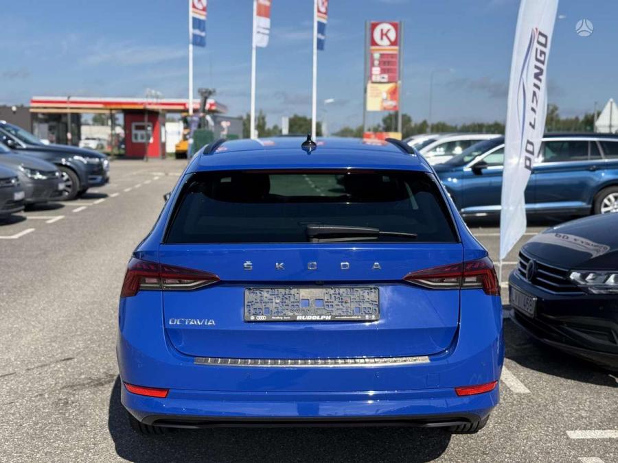 Blue Skoda Octavia 2023 in Vilnius, with an engine capacity of 1.97 L and mileage of 195 thousand km for 13999 €, photo 8 on AUTOMOTO.COM.LV