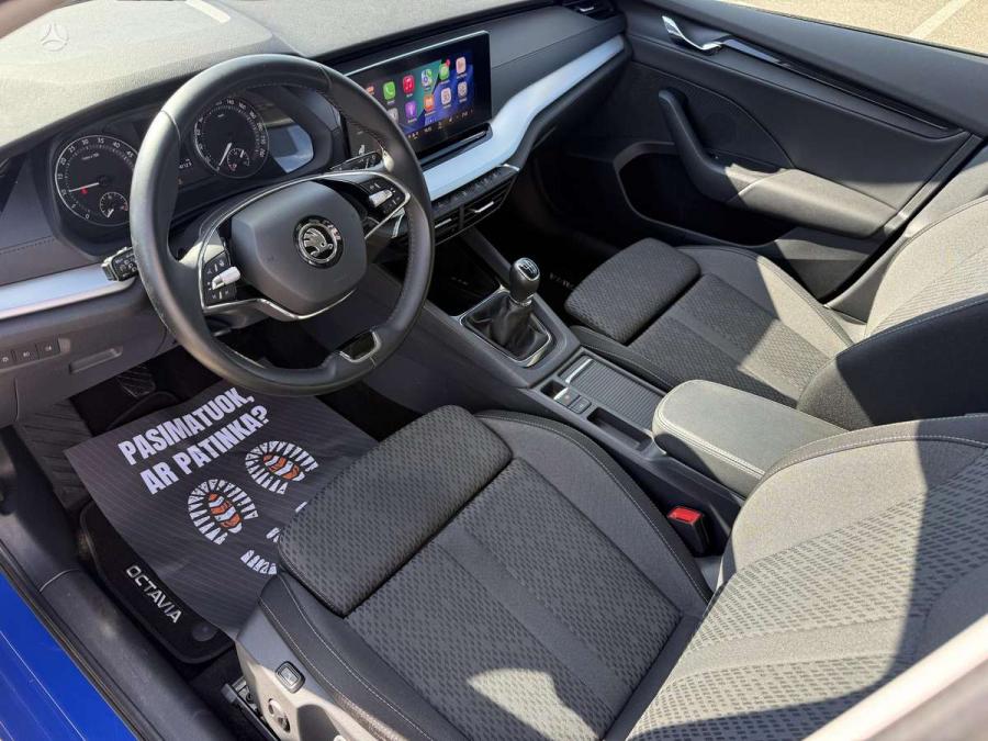 Blue Skoda Octavia 2023 in Vilnius, with an engine capacity of 1.97 L and mileage of 195 thousand km for 13999 €, photo 42 on AUTOMOTO.COM.LV