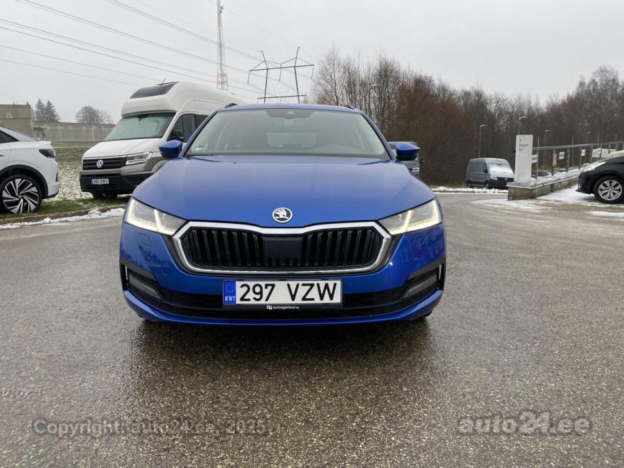 Blue Skoda Octavia 2024 in Viljandi, with an engine capacity of 1.40 L and mileage of 57 thousand km for 22999 €, photo 12 on AUTOMOTO.COM.LV