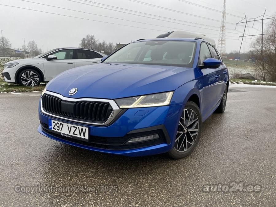 Blue Skoda Octavia 2024 in Viljandi, with an engine capacity of 1.40 L and mileage of 57 thousand km for 22999 €, photo 20 on AUTOMOTO.COM.LV