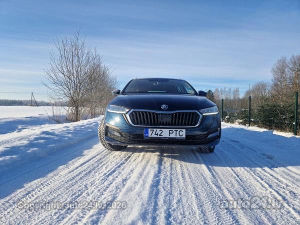 Blue Skoda Octavia 2024 in Tartu, with an engine capacity of 2.00 L and mileage of 34 thousand km for 27000 €, photo 2 on AUTOMOTO.COM.LV