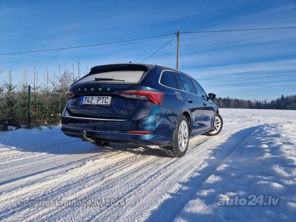 Blue Skoda Octavia 2024 in Tartu, with an engine capacity of 2.00 L and mileage of 34 thousand km for 27000 €, photo 4 on AUTOMOTO.COM.LV