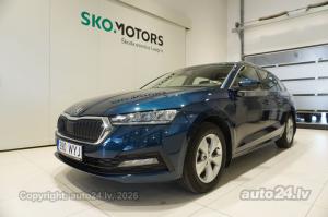 Zils Skoda Octavia 2024 Tallina, ar dzinēja tilpumu 1.50 L un nobraukumu 20 tūkst. km par 24500 €, foto  vietnē AUTOMOTO.COM.LV