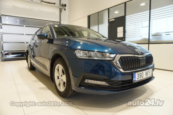 Zils Skoda Octavia 2024 Tallina, ar dzinēja tilpumu 1.50 L un nobraukumu 20 tūkst. km par 24500 €, foto 4 vietnē AUTOMOTO.COM.LV