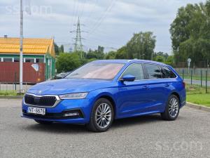 Blue Skoda Octavia 2024 in Riga, with an engine capacity of 2.00 L and mileage of 41 thousand km for 22790 €, photo 8 on AUTOMOTO.COM.LV