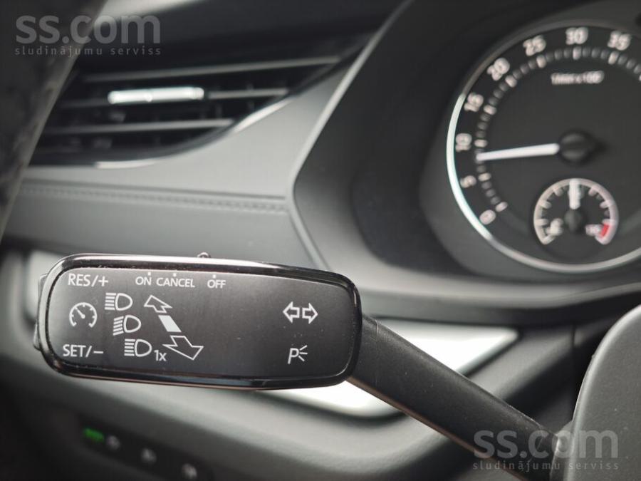 Blue Skoda Octavia 2024 in Riga, with an engine capacity of 2.00 L and mileage of 41 thousand km for 22790 €, photo 20 on AUTOMOTO.COM.LV