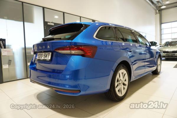 Zils Skoda Octavia 2025 Tallina, ar dzinēja tilpumu 1.50 L un nobraukumu 7 tūkst. km par 30900 €, foto 4 vietnē AUTOMOTO.COM.LV