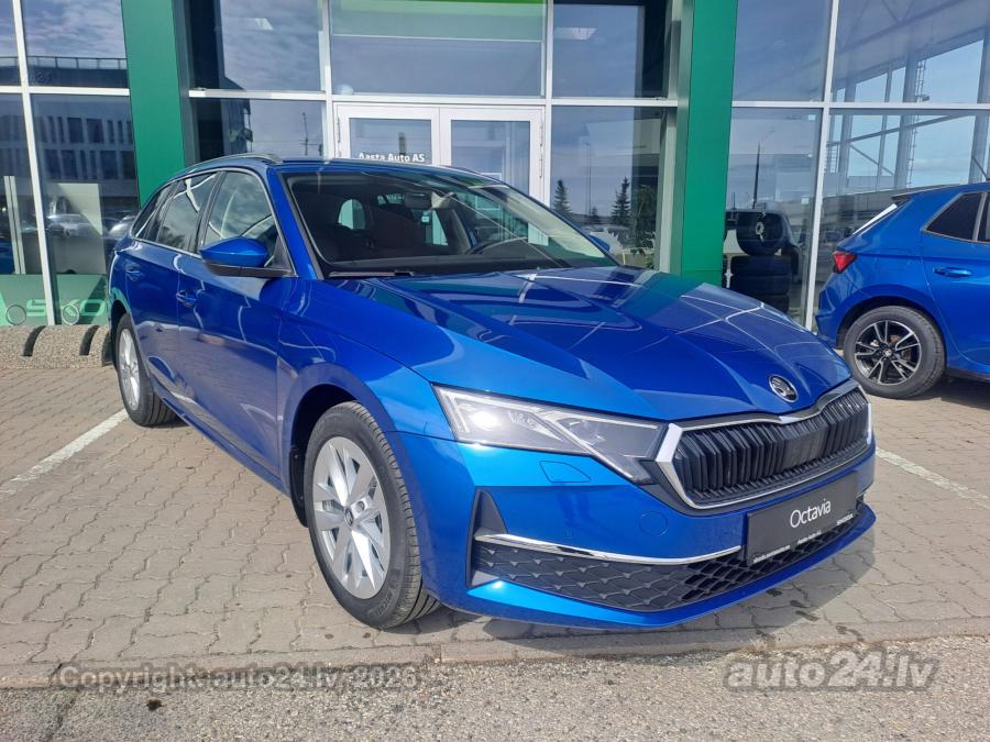 Zils Skoda Octavia 2026 Tartu, ar dzinēja tilpumu 2.00 L un nobraukumu 6 tūkst. km par 31300 €, foto 1 vietnē AUTOMOTO.COM.LV