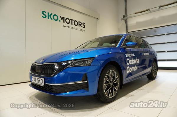Blue Skoda Octavia 2026 in Tallinn, with an engine capacity of 2.00 L and mileage of 2 thousand km for 33900 €, photo 1 on AUTOMOTO.COM.LV