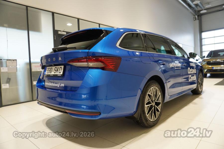 Zils Skoda Octavia 2026 Tallina, ar dzinēja tilpumu 2.00 L un nobraukumu 2 tūkst. km par 33900 €, foto 4 vietnē AUTOMOTO.COM.LV