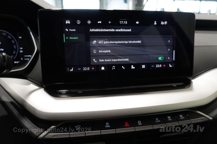 Zils Skoda Octavia 2026 Tallina, ar dzinēja tilpumu 2.00 L un nobraukumu 2 tūkst. km par 33900 €, foto 21 vietnē AUTOMOTO.COM.LV