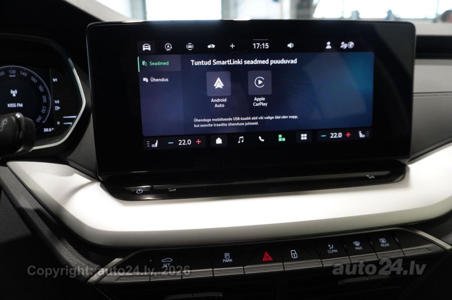 Zils Skoda Octavia 2026 Tallina, ar dzinēja tilpumu 2.00 L un nobraukumu 2 tūkst. km par 33900 €, foto 22 vietnē AUTOMOTO.COM.LV