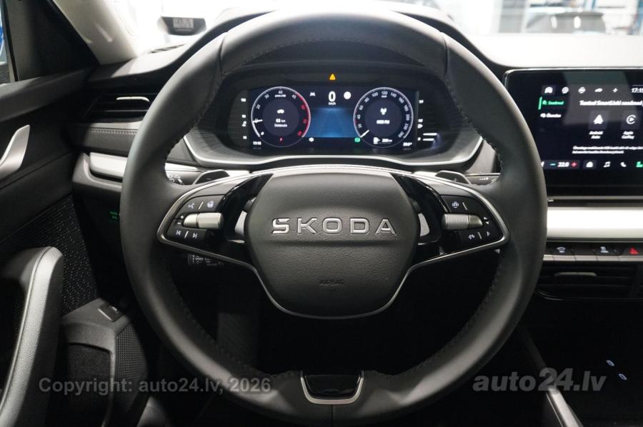 Zils Skoda Octavia 2026 Tallina, ar dzinēja tilpumu 2.00 L un nobraukumu 2 tūkst. km par 33900 €, foto 23 vietnē AUTOMOTO.COM.LV