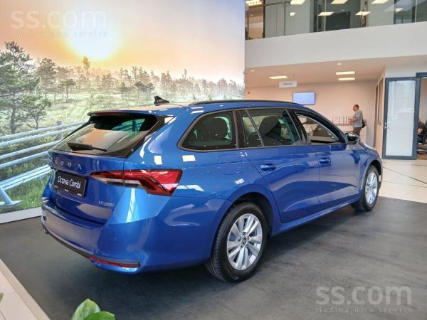Zils Skoda Octavia 2026 Rīga, ar dzinēja tilpumu 1.50 L un nobraukumu 0 tūkst. km par 26873 €, foto 4 vietnē AUTOMOTO.COM.LV