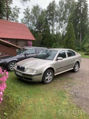 Brown Skoda Octavia 2004 in Riga, with an engine capacity of 1.80 L and mileage of 279 thousand km for 1500 €, photo  on AUTOMOTO.COM.LV