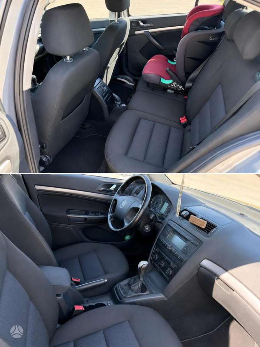 Brown Skoda Octavia 2008 in Klaipeda, with an engine capacity of 1.90 L and mileage of 281 thousand km for 750 €, photo 6 on AUTOMOTO.COM.LV