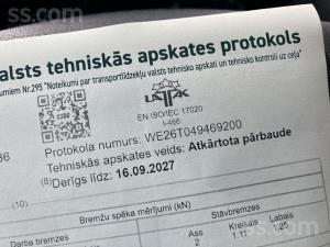 Brown Skoda Octavia 2008 in Jelgava, with an engine capacity of 1.90 L and mileage of 226 thousand km for 1490 €, photo 16 on AUTOMOTO.COM.LV
