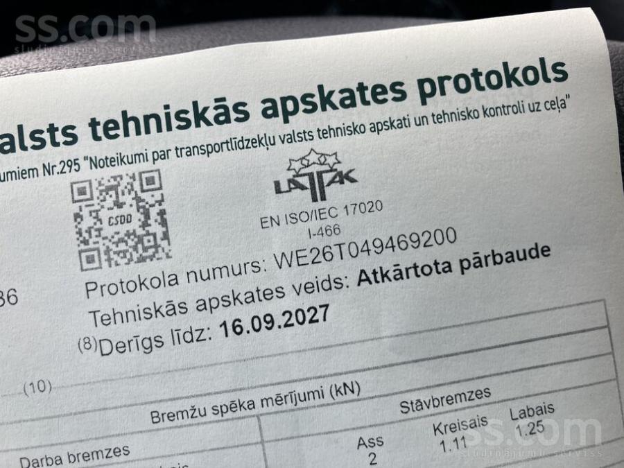Brown Skoda Octavia 2008 in Jelgava, with an engine capacity of 1.90 L and mileage of 226 thousand km for 1490 €, photo 16 on AUTOMOTO.COM.LV