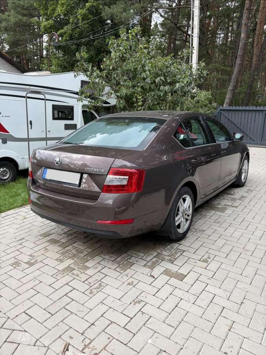 Brūns Skoda Octavia 2016 Viļņa, ar dzinēja tilpumu 1.40 L un nobraukumu 162 tūkst. km par 6800 €, foto 4 vietnē AUTOMOTO.COM.LV