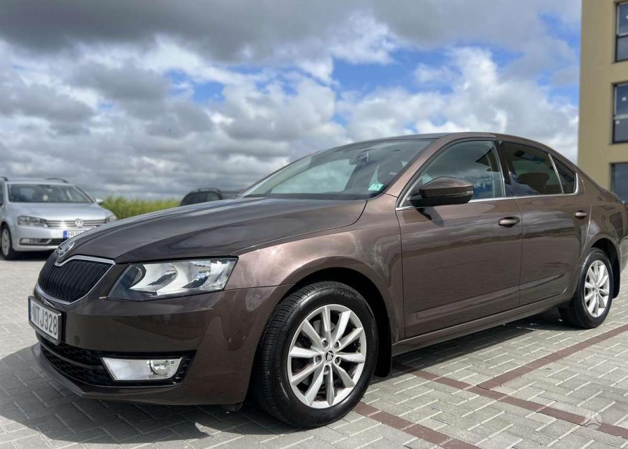 Brown Skoda Octavia 2016 in Klaipeda, with an engine capacity of 1.40 L and mileage of 135 thousand km for 11300 €, photo 6 on AUTOMOTO.COM.LV