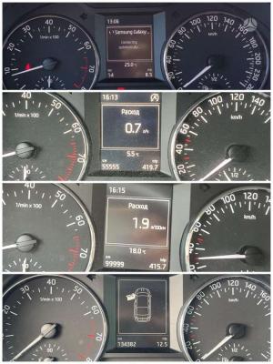 Brown Skoda Octavia 2016 in Klaipeda, with an engine capacity of 1.40 L and mileage of 135 thousand km for 11300 €, photo 14 on AUTOMOTO.COM.LV